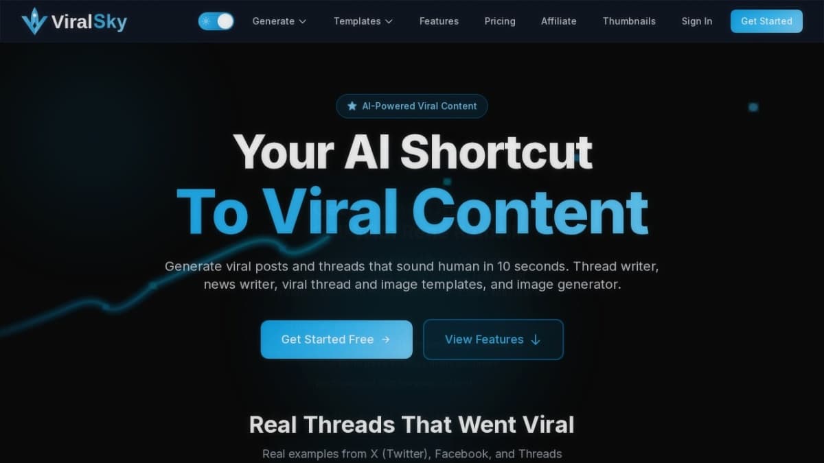 ViralSky | AI Tool Directory